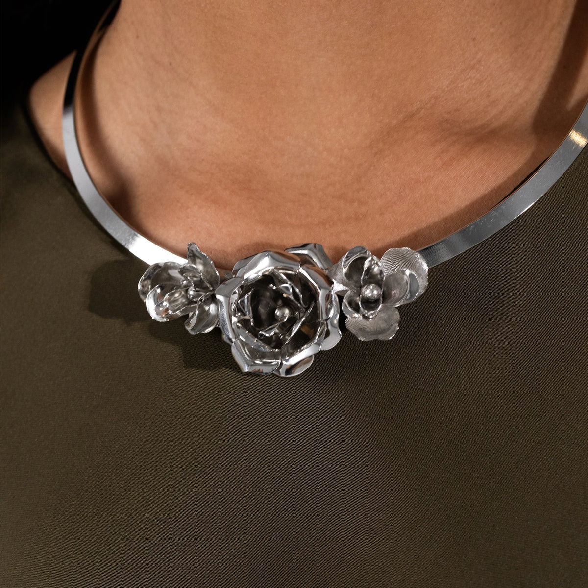Rosalba Collar -- Silver – Jennifer Behr LLC
