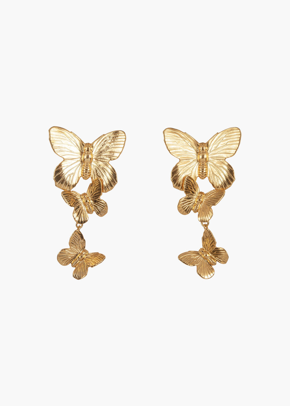 Jennifer Behr Butterfly Earrings