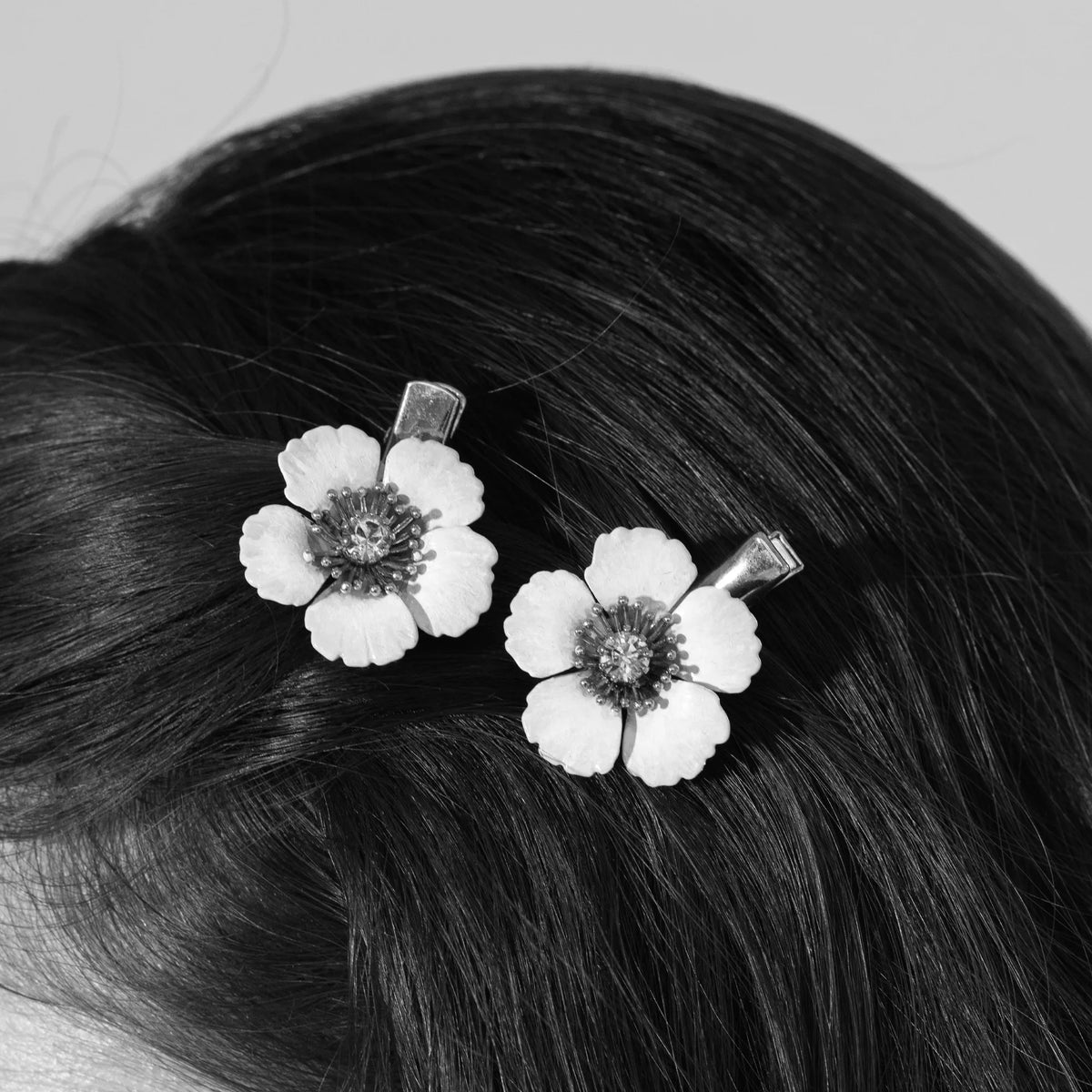 Debbie Hair Clips -- Powder – Jennifer Behr LLC