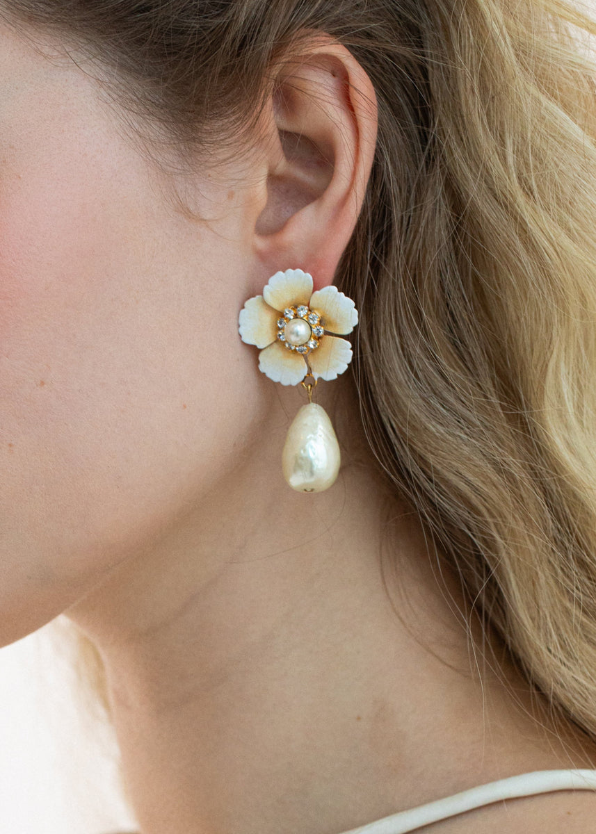 Deborah Earrings -- Champagne – Jennifer Behr LLC