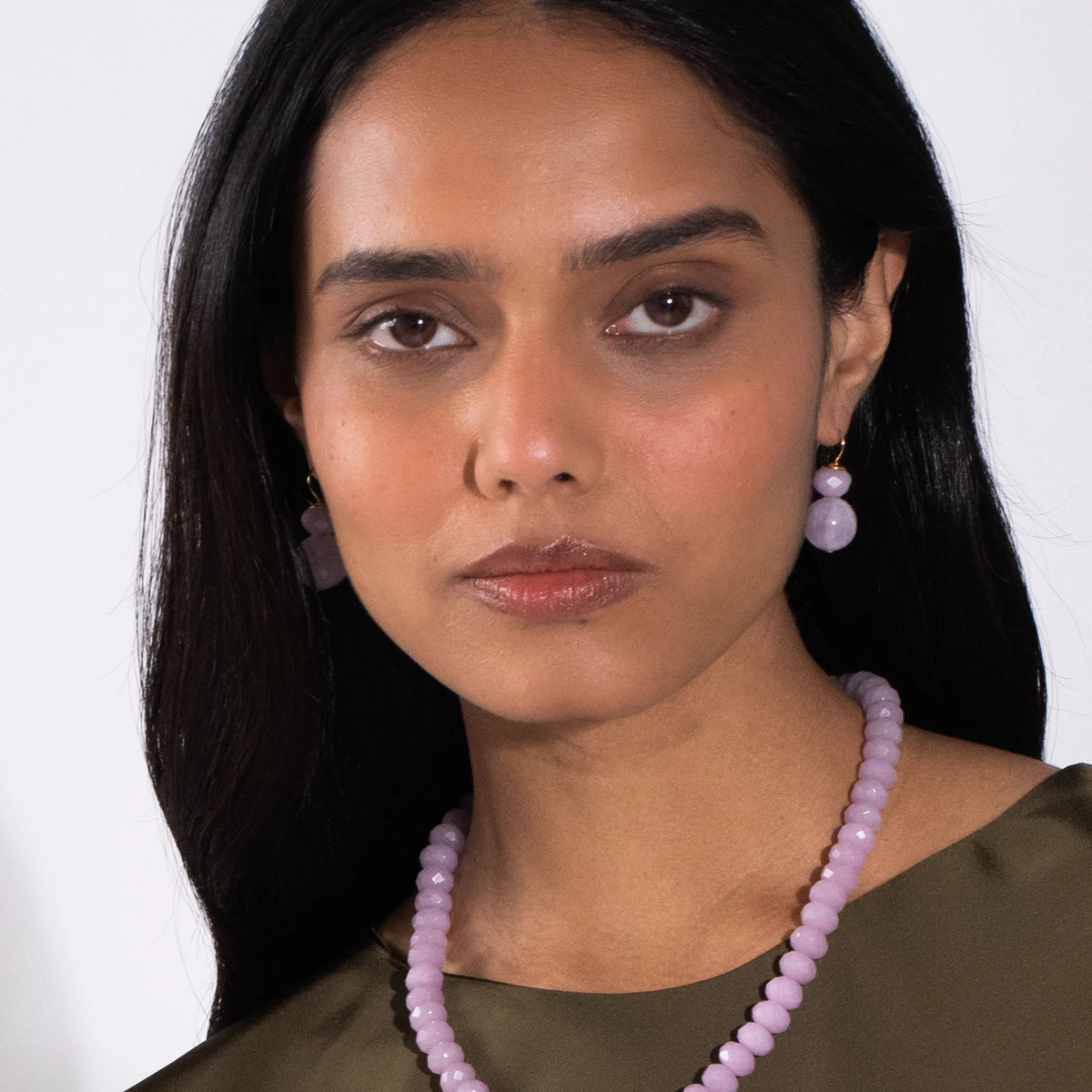 Rora Necklace -- Lilac Jade – Jennifer Behr LLC