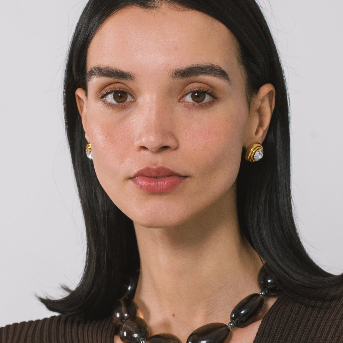 Cassandra Necklace -- Smokey Quartz – Jennifer Behr LLC