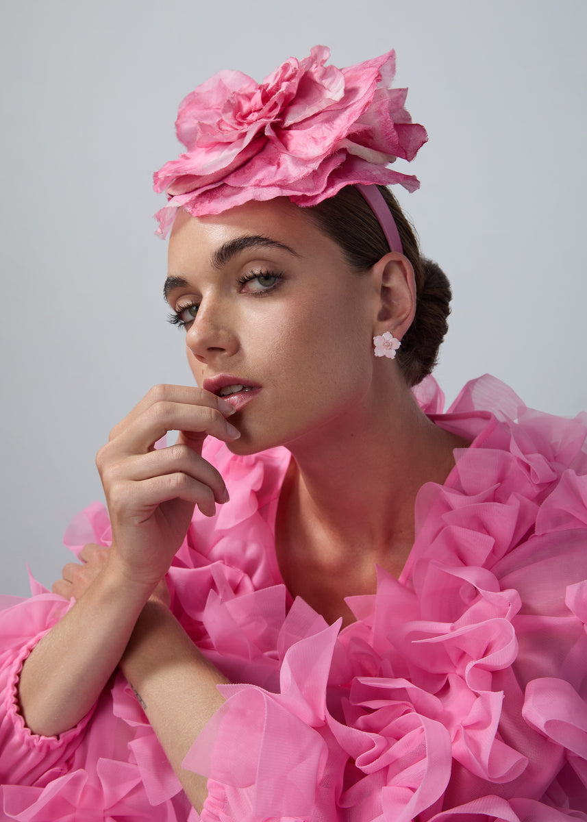 Jennifer Behr x New York Vintage Paulette Headband -- Peony – Jennifer ...