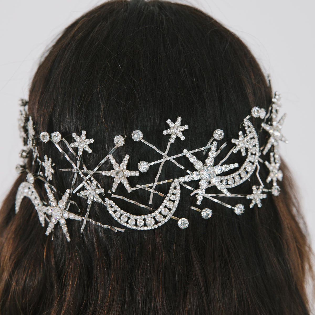 Supernova Bobby Pin Set -- Crystal – Jennifer Behr LLC