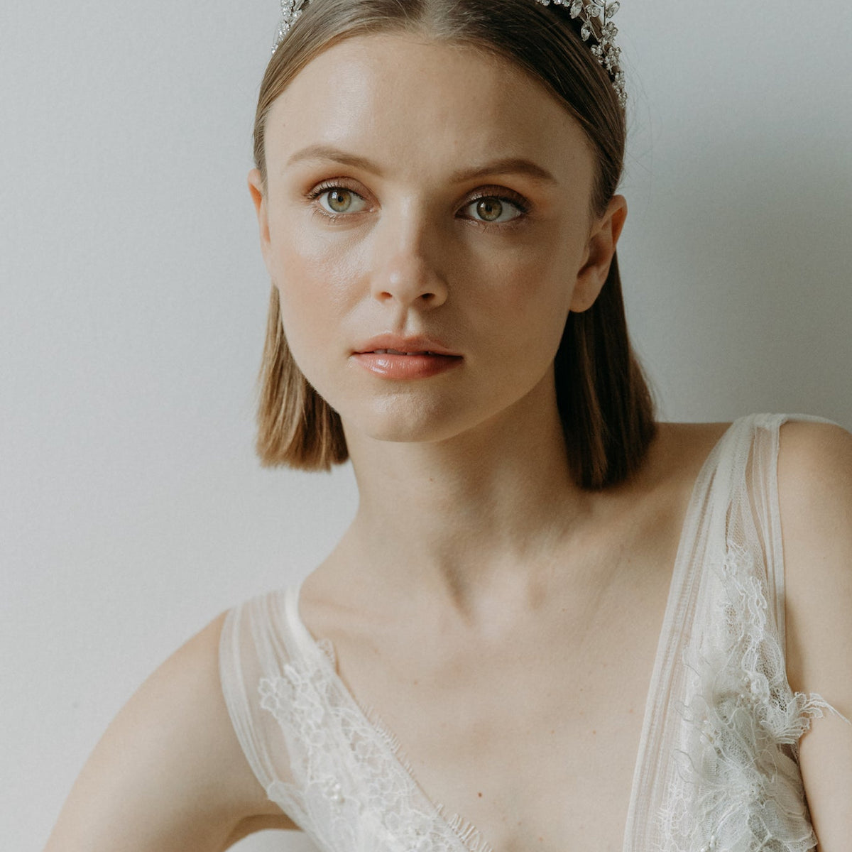 Violet Tiara -- Crystal – Jennifer Behr LLC