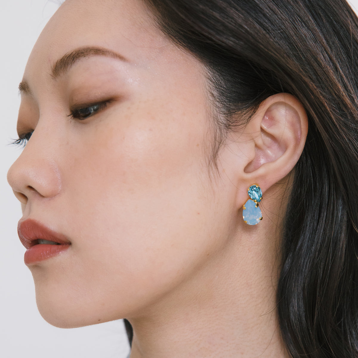 Nadia Earrings -- Sky – Jennifer Behr LLC