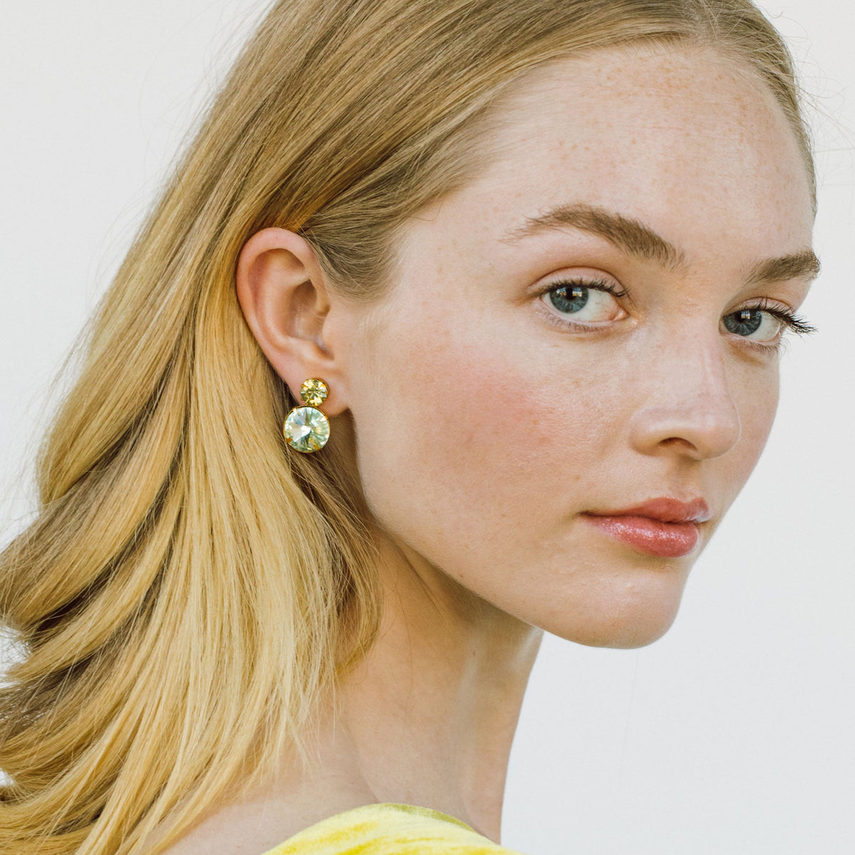 Myrla Earrings -- Fern – Jennifer Behr LLC