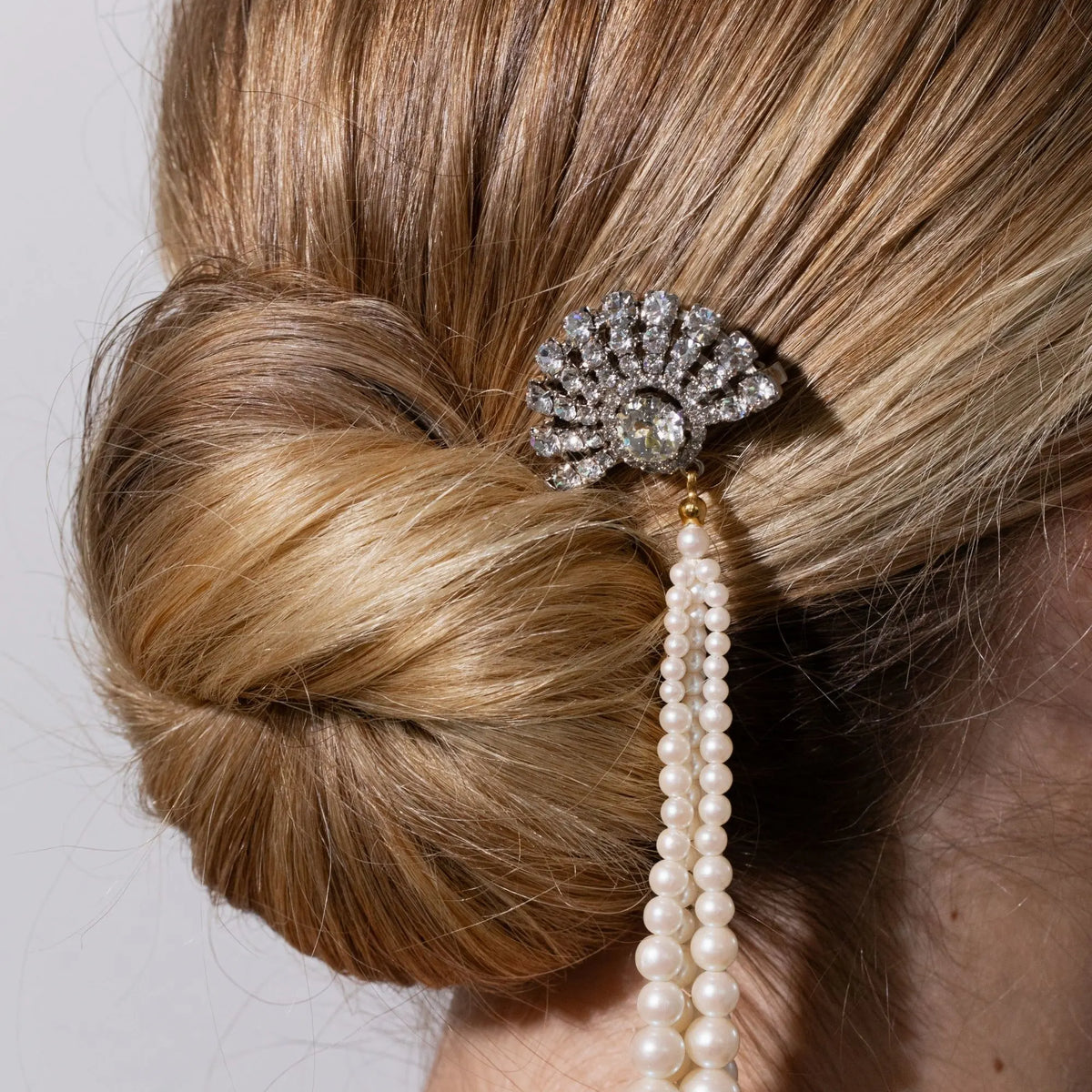 Winifred Bobby Pin -- Crystal Pearl – Jennifer Behr LLC