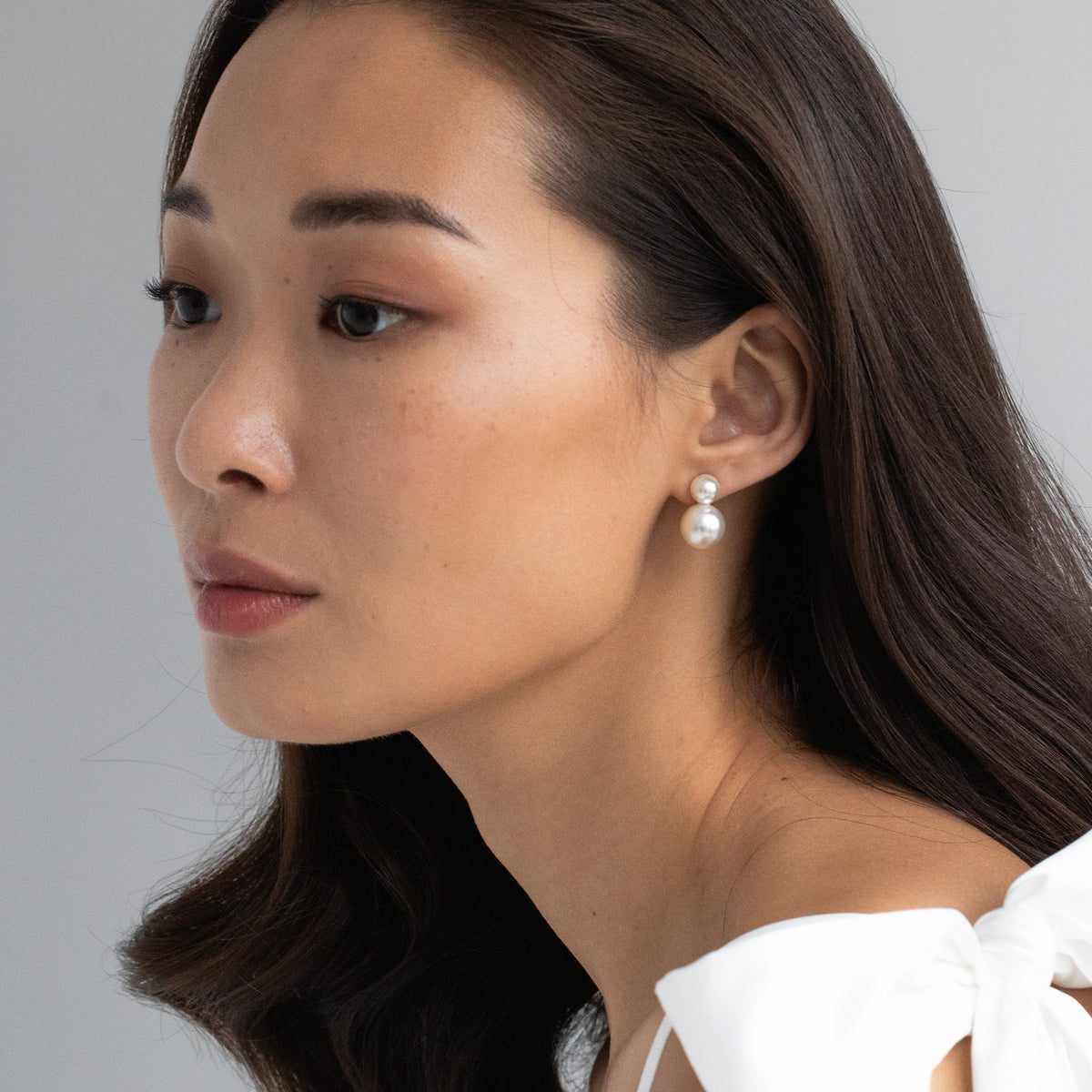 Iris Pearl Earrings -- Pearl – Jennifer Behr LLC